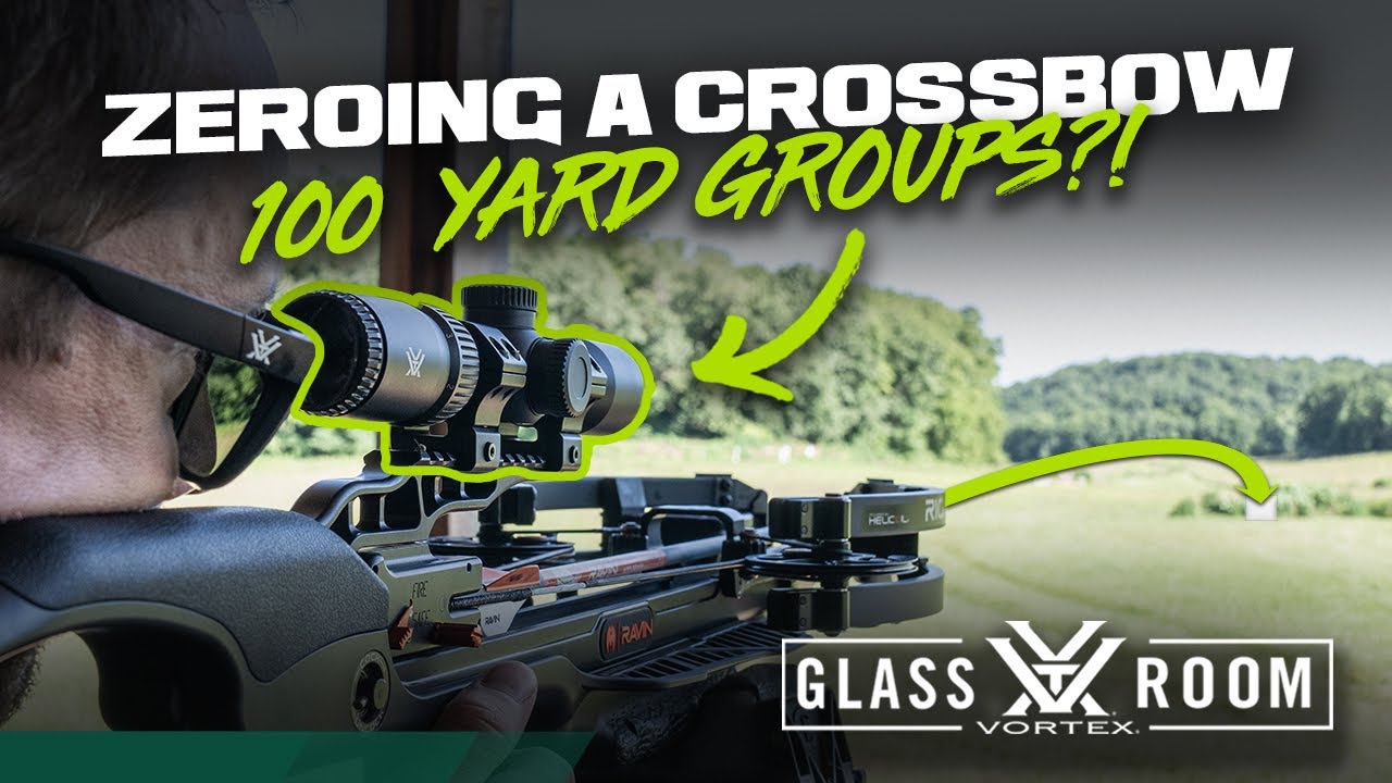 Sighting In the Crossfire® II Crossbow Scope – 100 Yard Groups ...